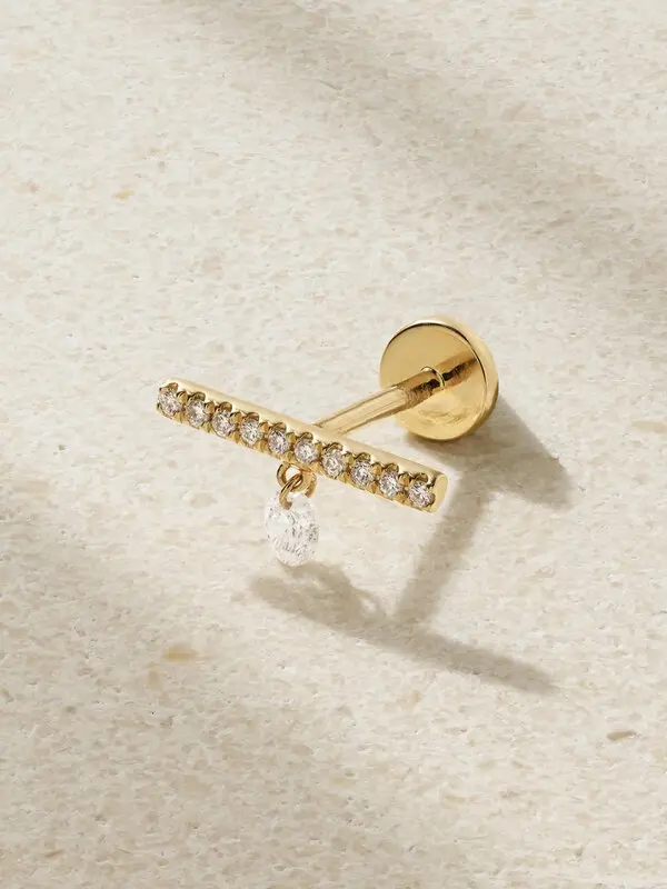 PERSEE 18-karat Diamond Single Earring