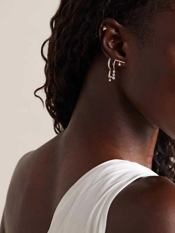 PERSEE 18-karat Diamond Single Earring