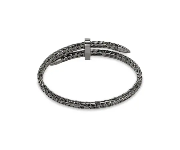 John Hardy Spear Pave Flex Cuff