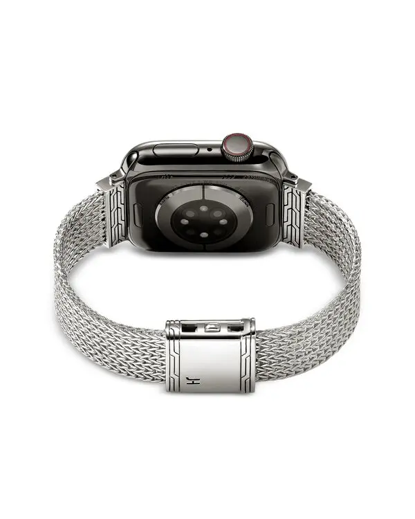 John Hardy Sterling Apple Watch Bracelet - Silver