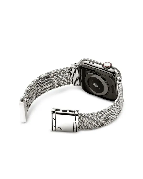 John Hardy Sterling Apple Watch Bracelet - Silver