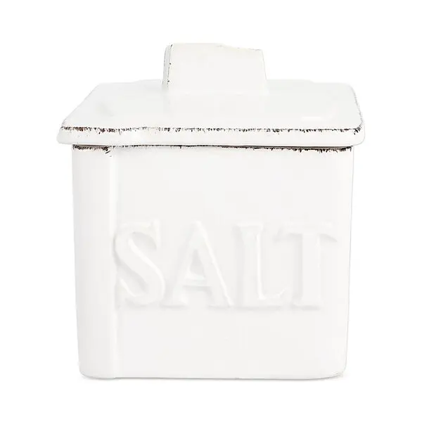 VIETRI Lastra Salt Cellar - White