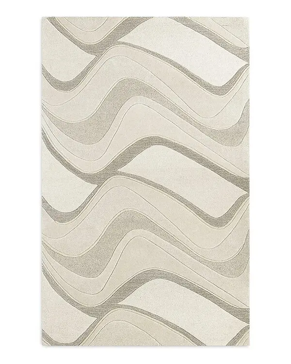 Kas Eternity Waves Area Rug, 3'3 X 5'3 - Ivory
