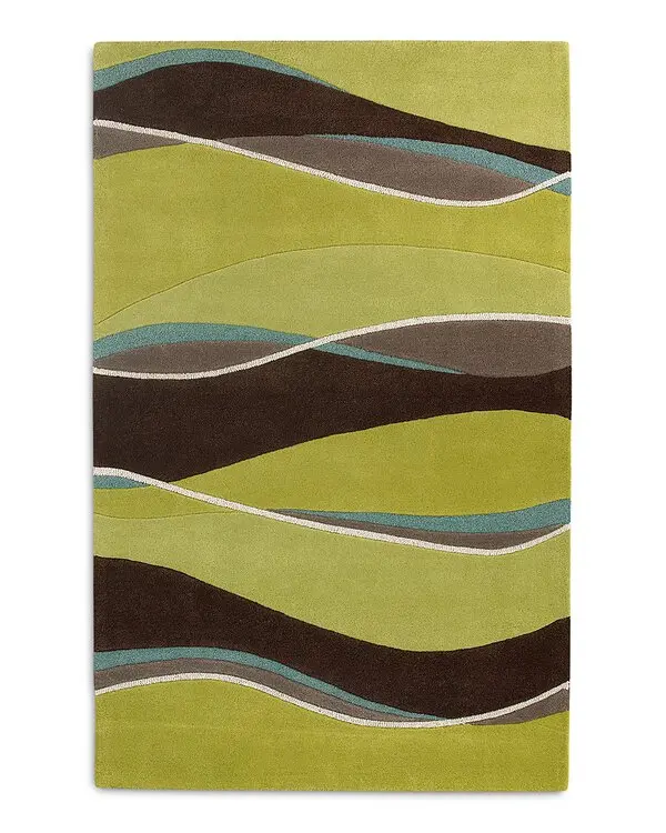 Kas Eternity Landscapes Area Rug - Lime