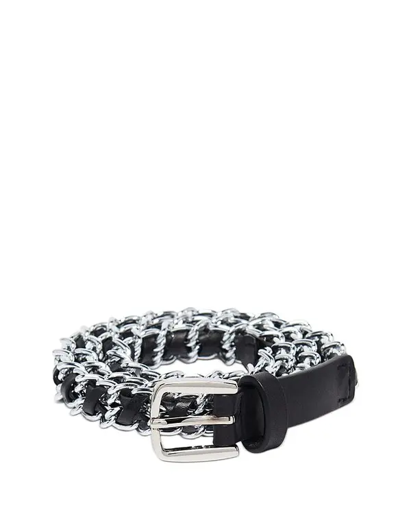 Ba&sh Brooke Belt - Silver