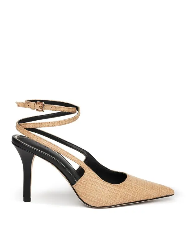 Paige Sawyer Ankle Wrap Pointed Toe Pumps