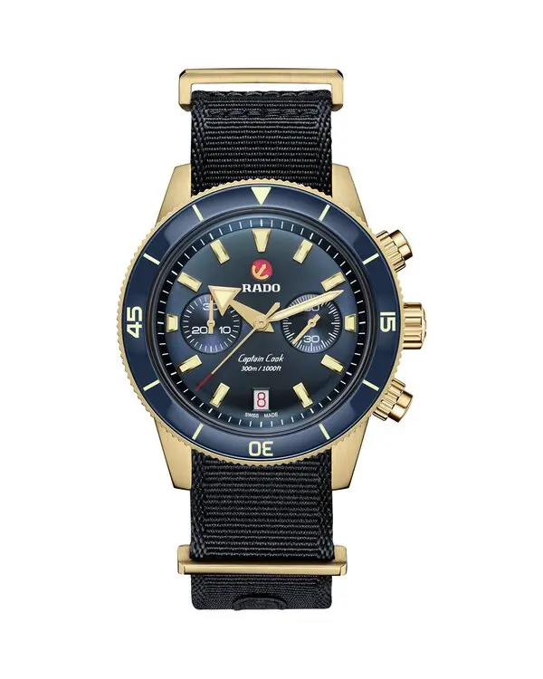 RADO Hyperchrome Captain Cook Chronograph 43mm