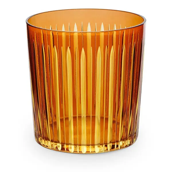 L'Objet Prism Double Old-fashioned Glasses, Set Of 4 - Amber