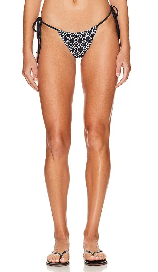 Simkhai Lane Bikini Bottom - Black