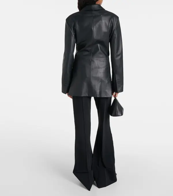 Jacquemus La Veste Tibau Leather Blazer