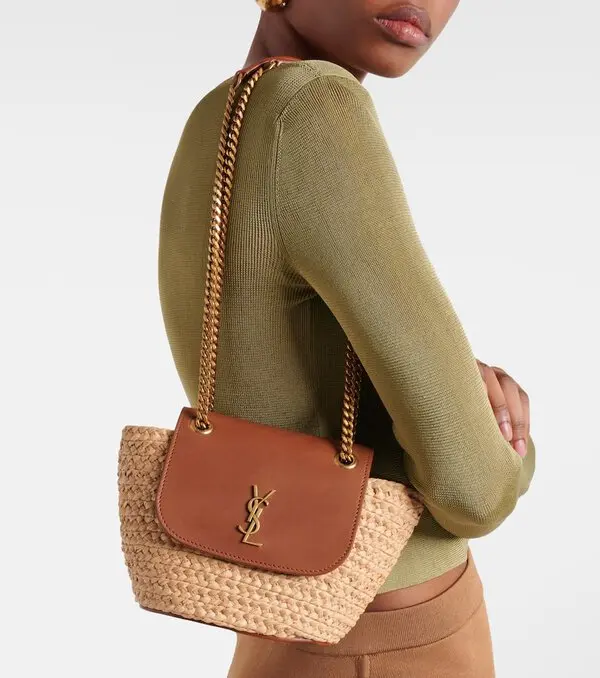 Saint Laurent Manon Mini Shoulder Bag - Neutrals
