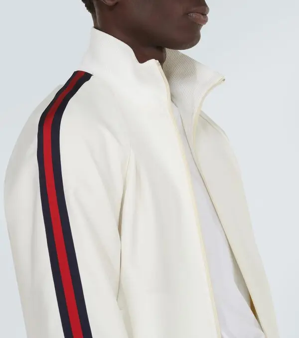 Gucci Track Jacket - White | Editorialist