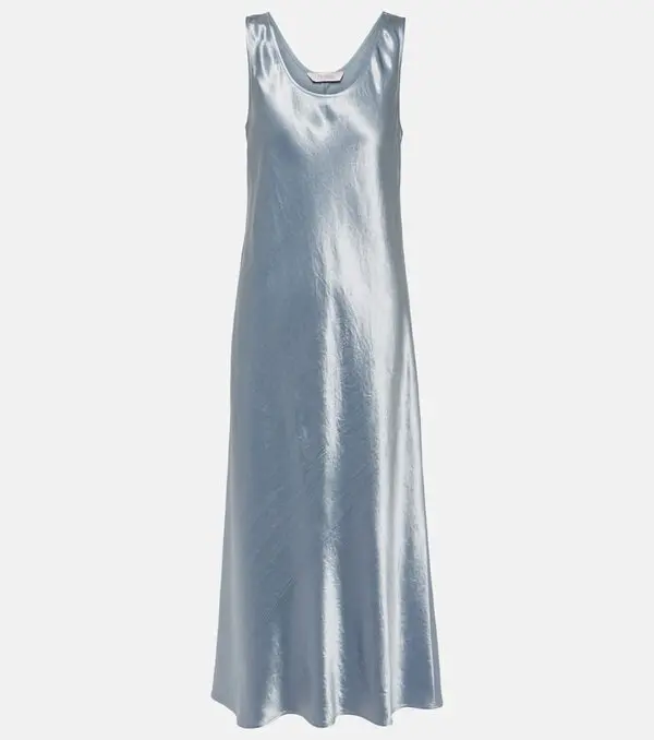 Max Mara Talete Satin Slip Dress