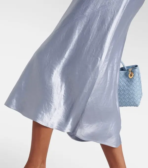 Max Mara Talete Satin Slip Dress
