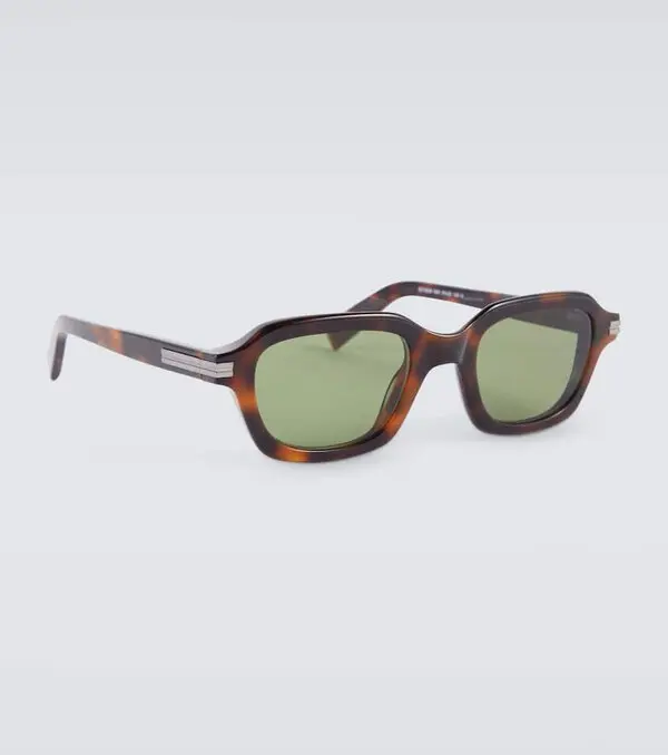 Zegna Rectangular Sunglasses