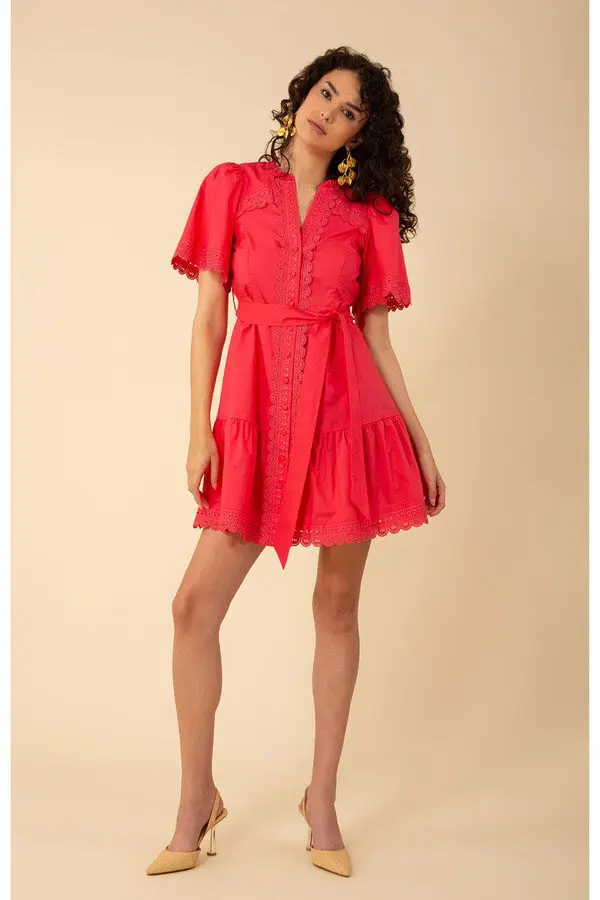 Hale Bob Mariana Poplin Dress