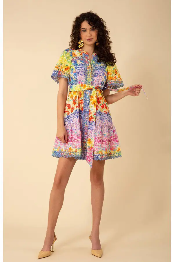 Hale Bob Mariana Poplin Dress