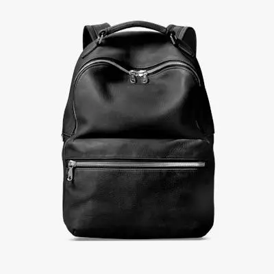 Shinola Natural Grain Runwell Backpack - Black