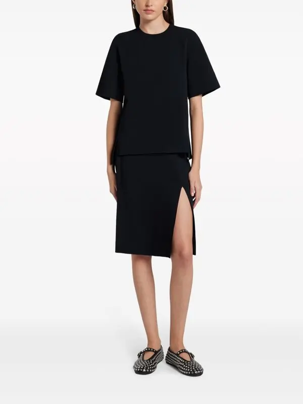 Stella McCartney Compact-knit T-shirt