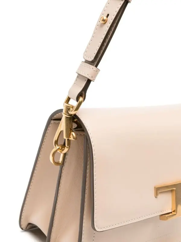 TOD'S T Timeless Shoulder Bag - Neutrals