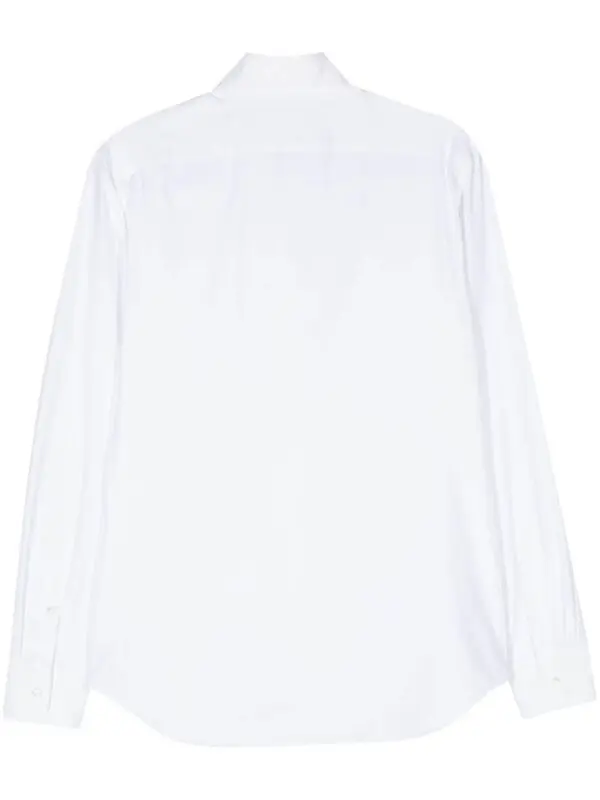 XACUS Poplin Long-sleeves Shirt - White