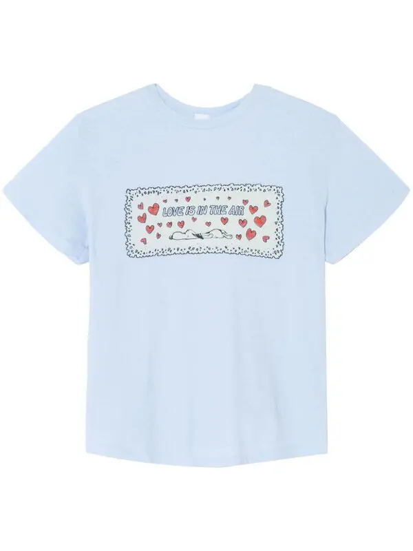 RE/DONE Snoopy Love T-shirt