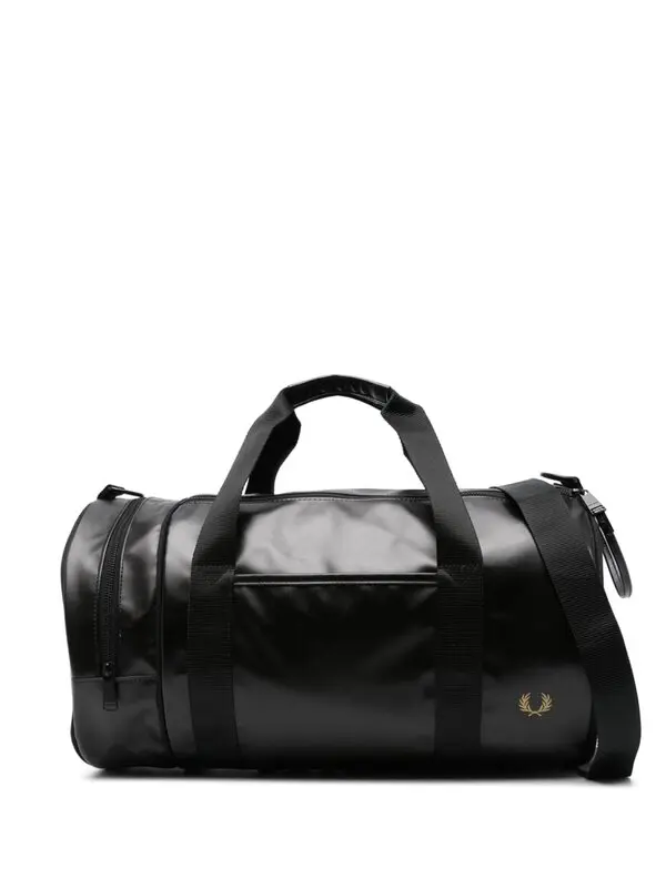 Fred Perry Logo-print Holdall - Black