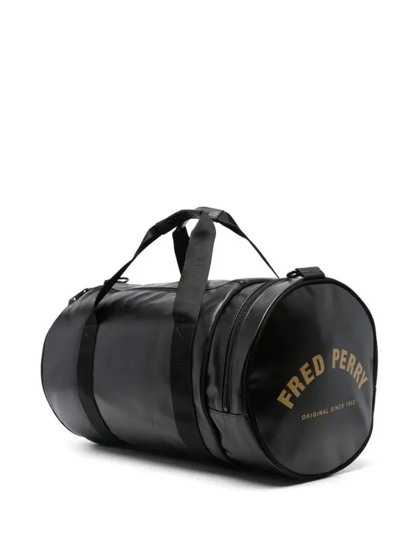 Fred Perry Logo-print Holdall - Black