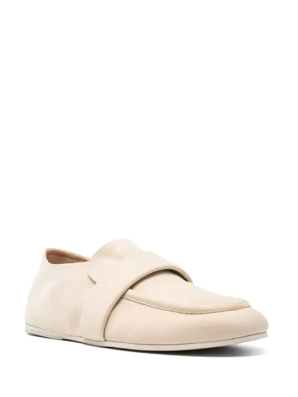 Marsèll Steccoblocco Nubuck Leather Loafers - Neutrals