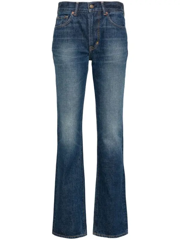 TOM FORD Mid-rise Straight Jeans - Blue