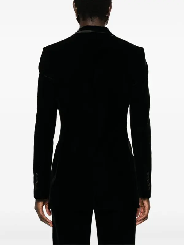 TOM FORD Single-breasted Velvet Blazer