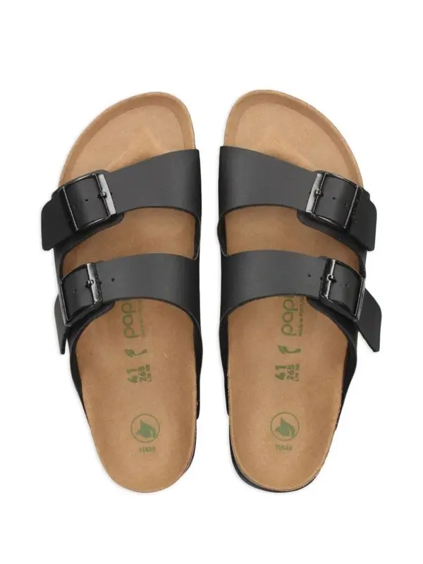 BIRKENSTOCK Arizona 25mm Platform Slides - Black