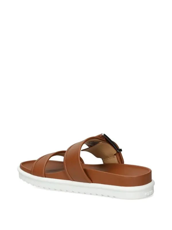 Michael Kors Buckled Leather Sandals