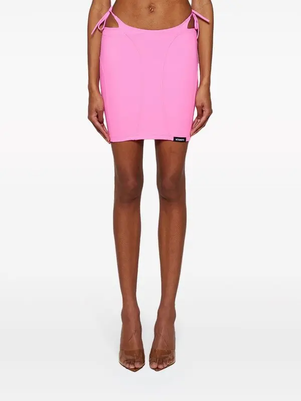 Vetements Deconstructed Bikini Skirt - Pink