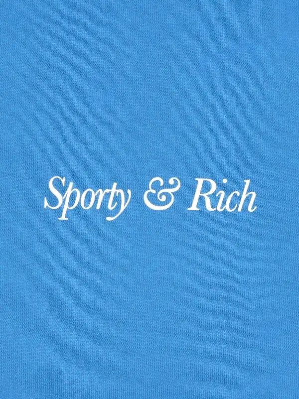 SPORTY & RICH Logo-print Track Pants