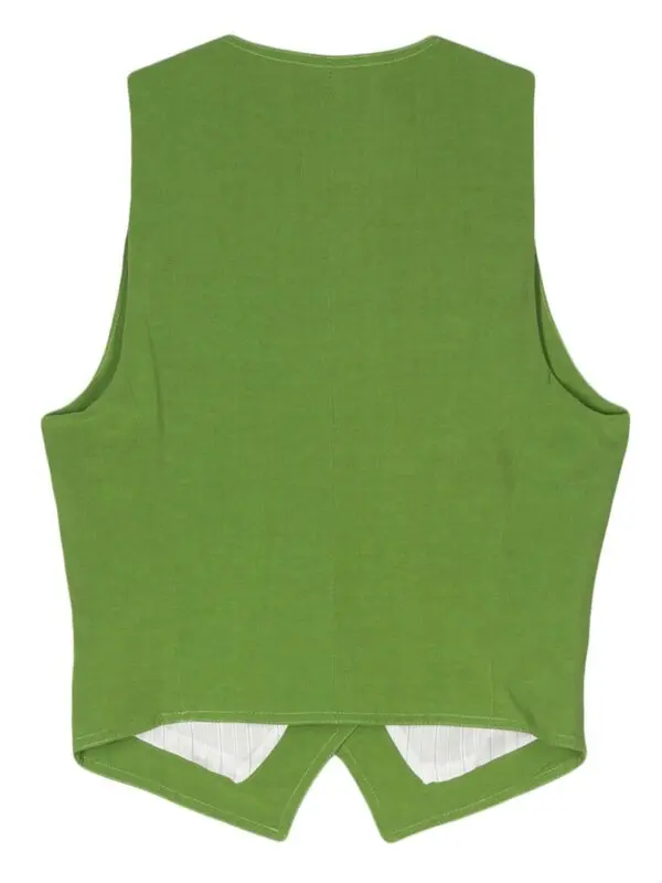 MERCI Shantung Buttoned Vest