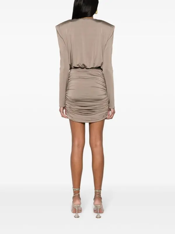 Magda Butrym Draped Mini Dress