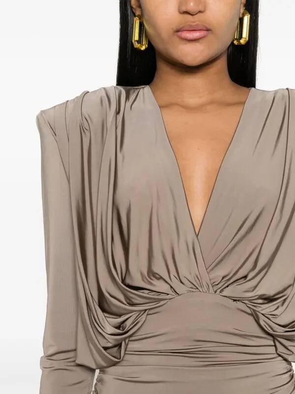 Magda Butrym Draped Mini Dress