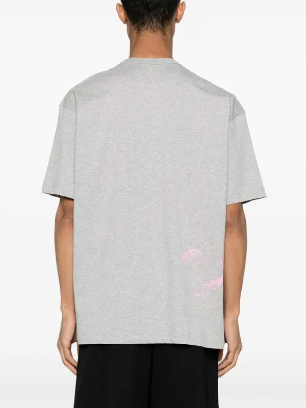 Comme Des Garçons Paint Splatter-detail T-shirt