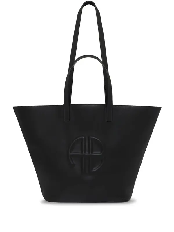 ANINE BING Palermo Leather Tote Bag - Black