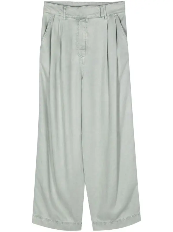 Giorgio Armani Lyocell Palazzo Pants