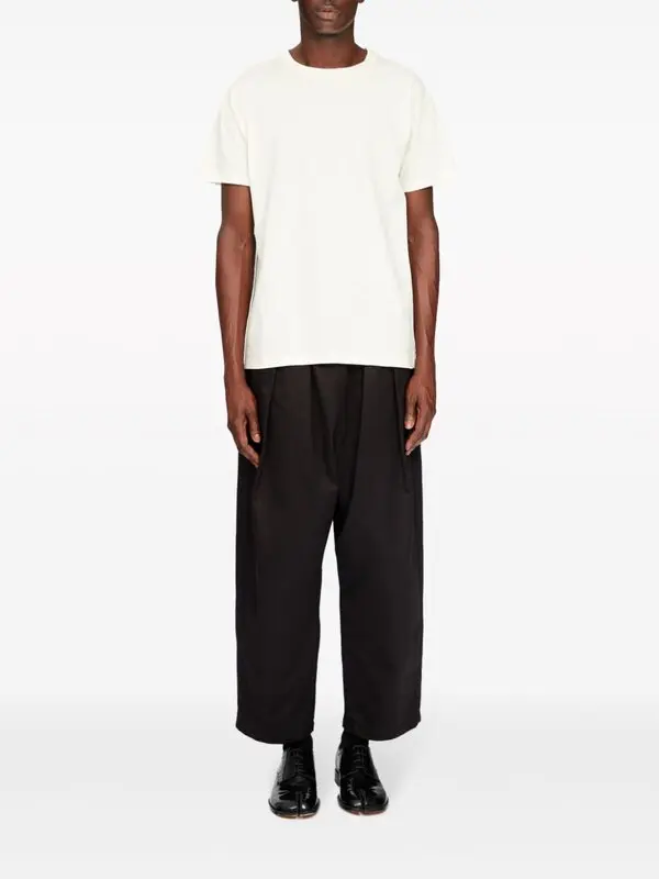 MAISON MARGIELA Logo-print Cotton T-shirt - White