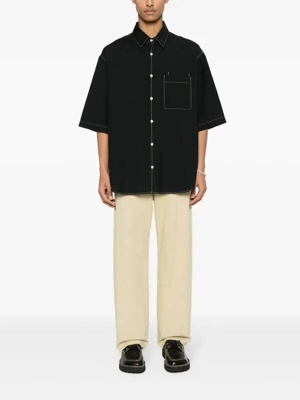LEMAIRE Contrast-stitching Shirt