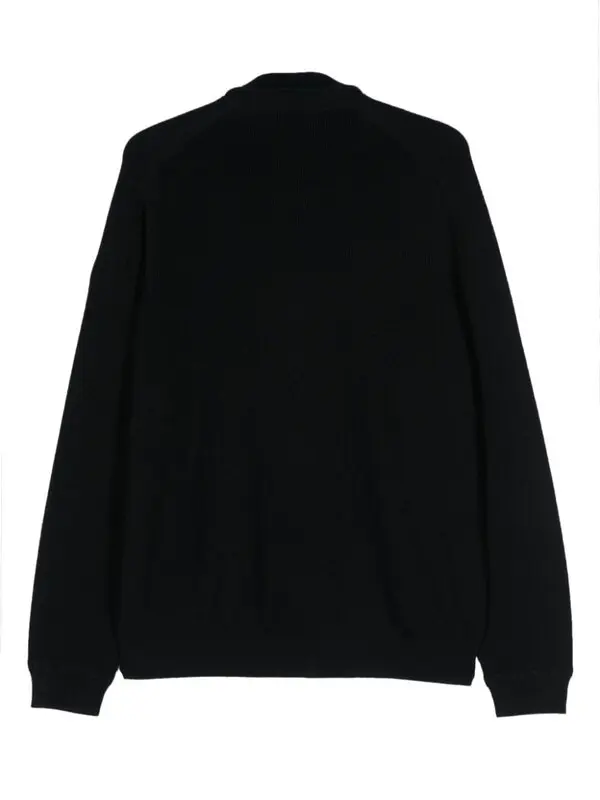 Moncler Suede-paneled Cotton-blend Cardigan