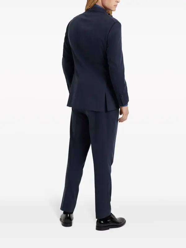 Brunello Cucinelli Silk Tuxedo Suit - Blue