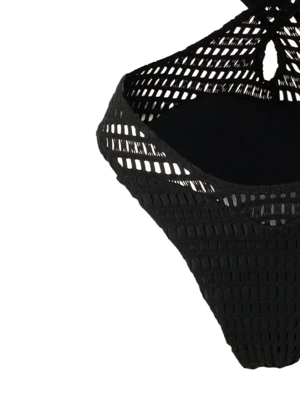 AMIR SLAMA Open-knit One-piece