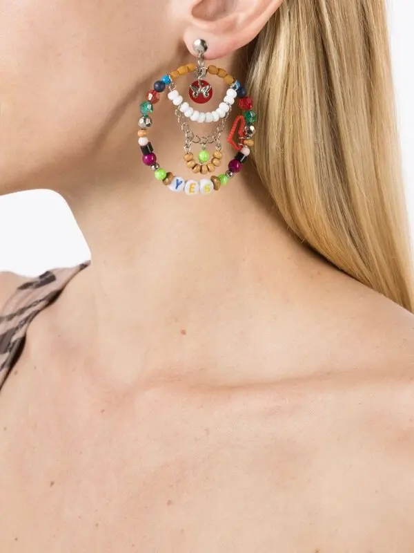 AMIR SLAMA Bead-embellished Earrings