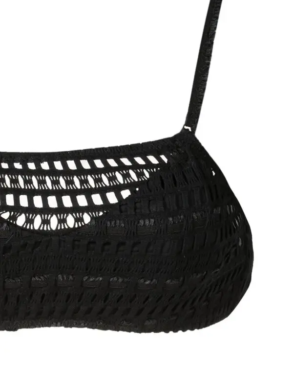 AMIR SLAMA Open-knit Bikini Set