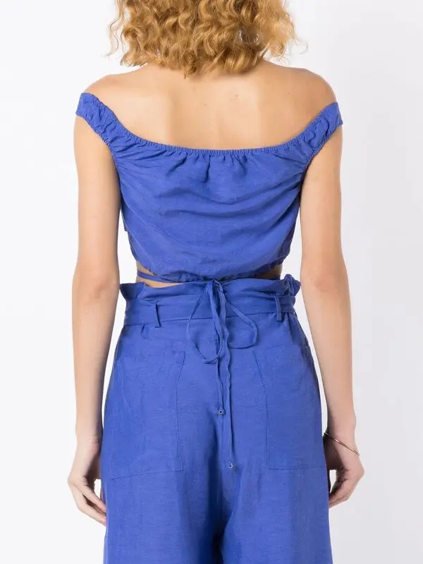 AMIR SLAMA Off-shoulder Blouse
