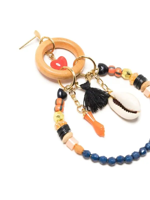 AMIR SLAMA Bead-embellished Single Earring